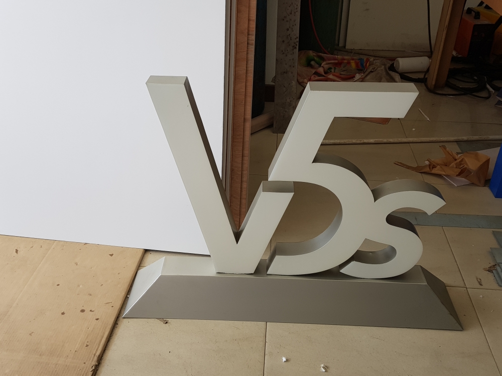 LED Lettering Floor Standee